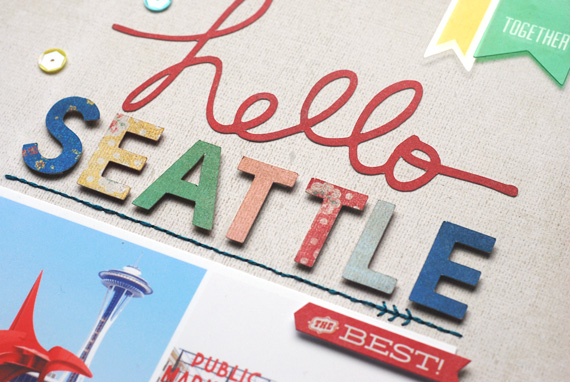 In a Creative Bubble: Basic Grey: Hello Seattle