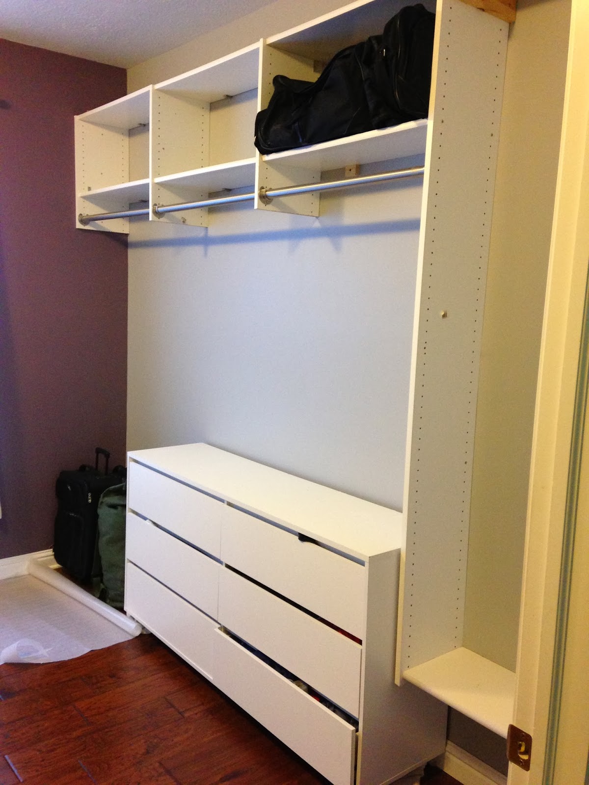 Filthy to Flawless: Phase 5: Master Closet & Vanity - Clothes