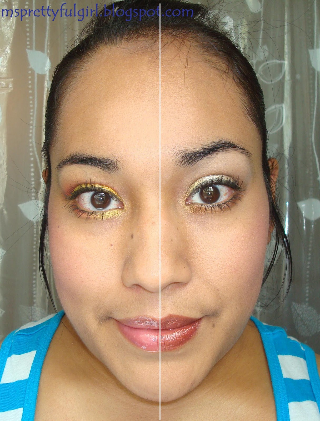 Ms. Prettyful Girl: Profusion Pearl Eyeshadows: Double Eye Look