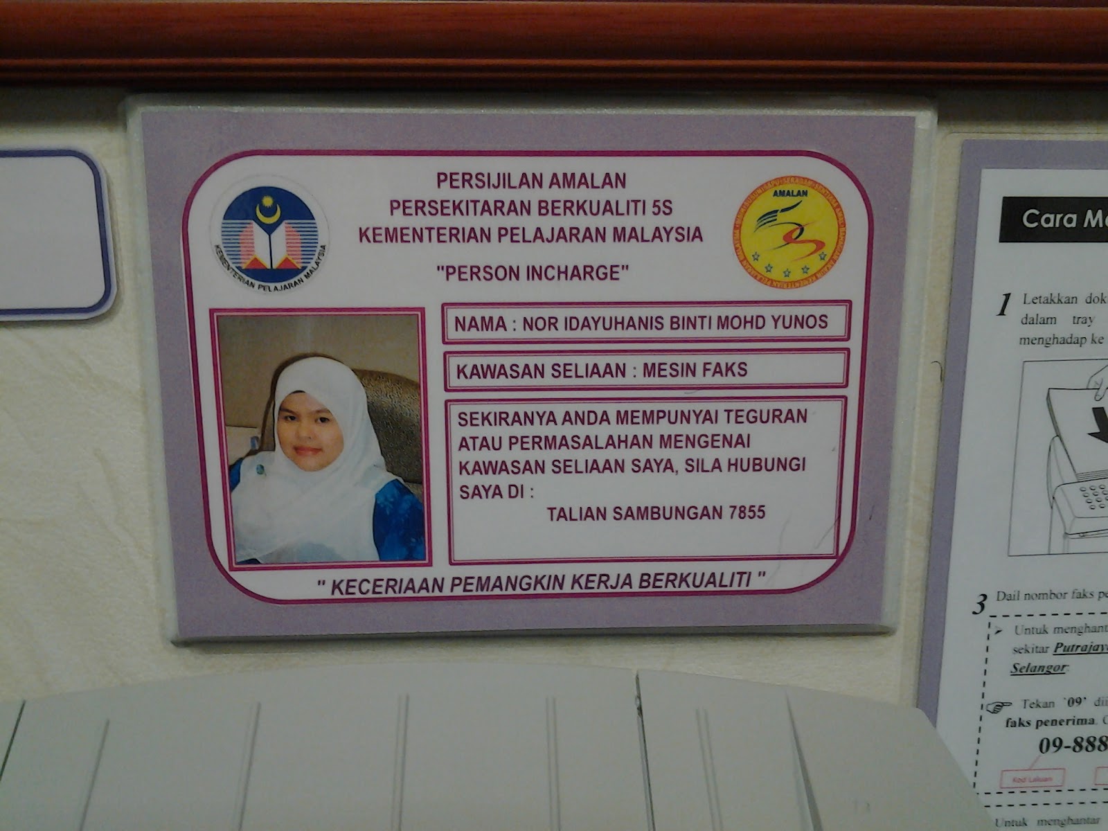 Journey Yellow 2 Sweet: amalan persekitaran berkualit 5S, Bahagian ...