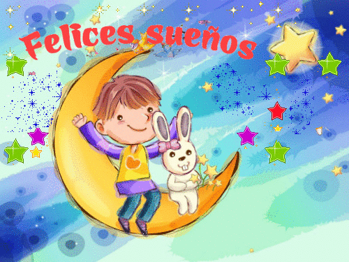 Las mejores imágenes gif: Felices sueños