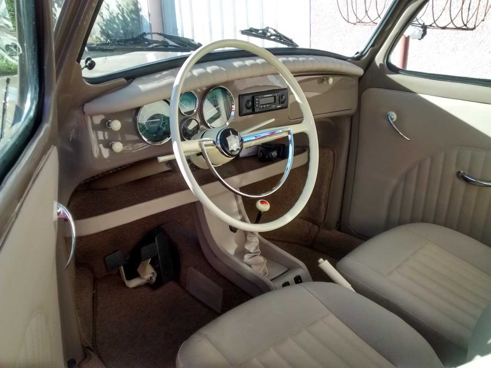 * Décadas de Fusca: Painel personalizado de fusca.