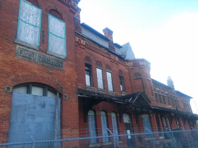 MICHIGAN TALES : Potter Street Station, Saginaw, Michigan