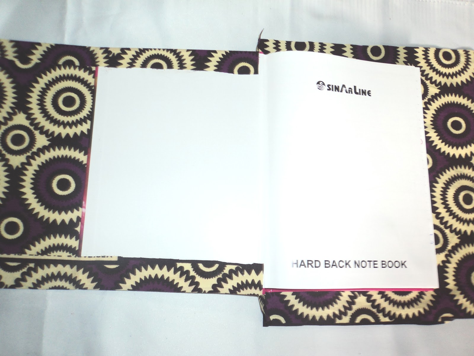 That’s Sew Naija!: DIY: Ankara Fabric Covered Notepads