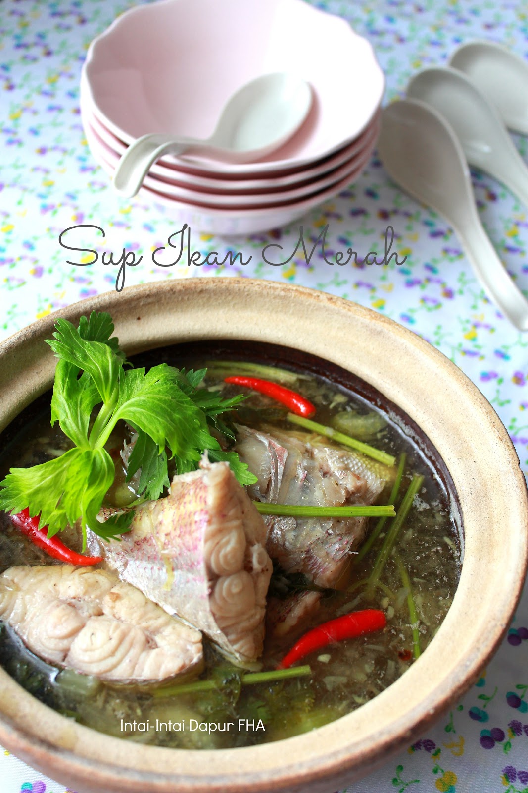 SUP IKAN MERAH - FHA Selemak Santan