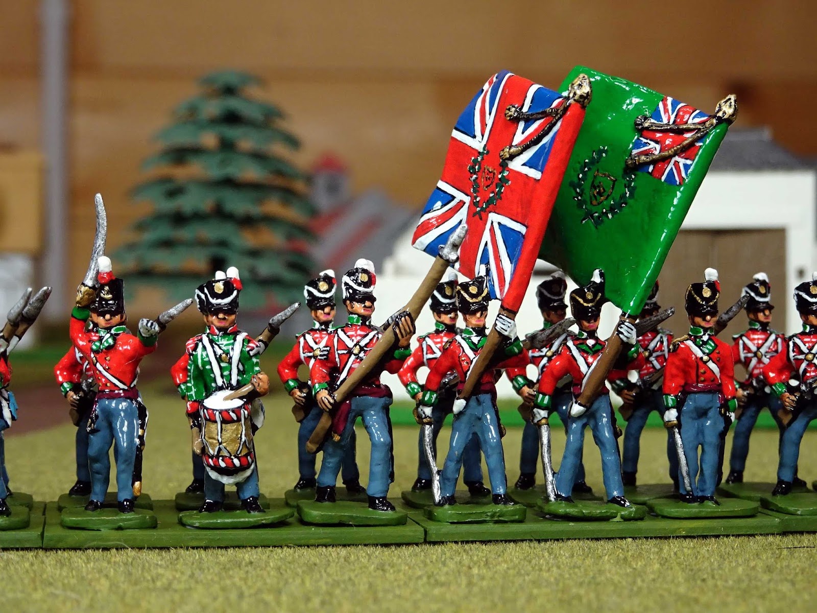 Hinton Hunt Vintage Wargame Figures: Fall in the 49th Foot