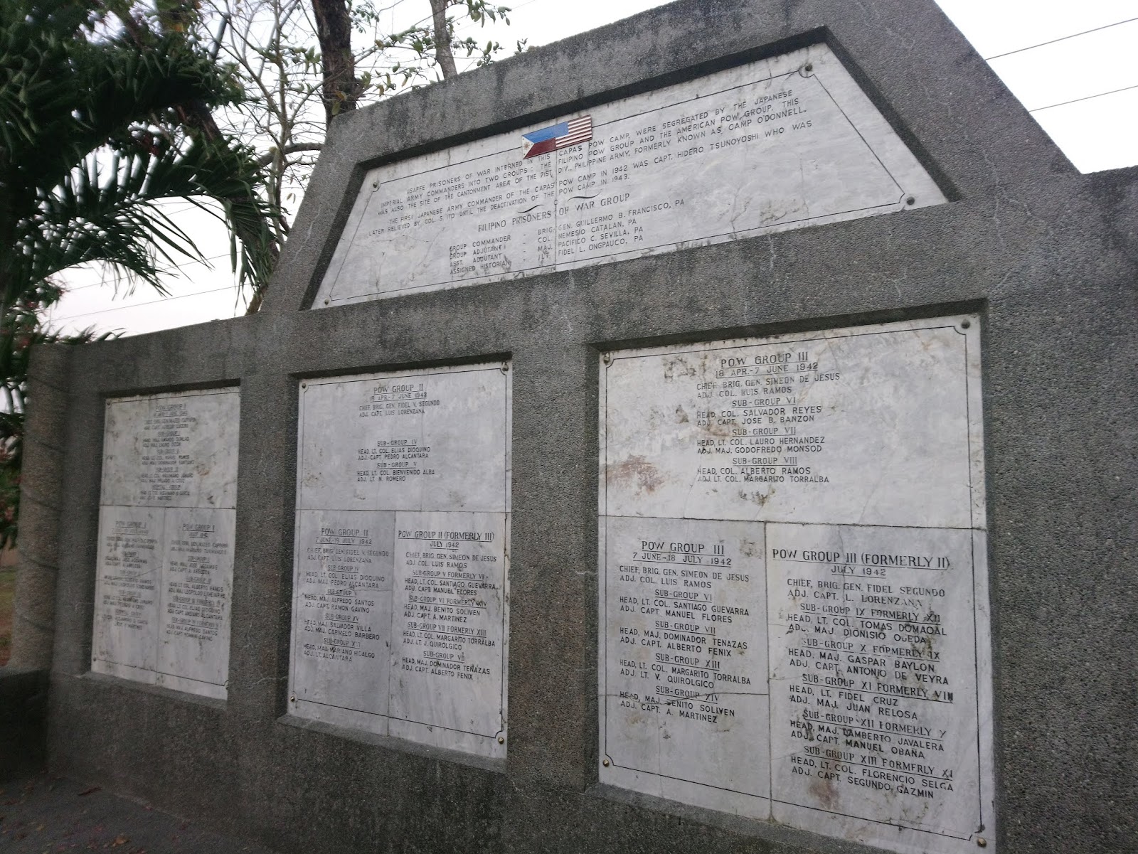 Walk with Chan: A Visit to Capas Death March Shrine