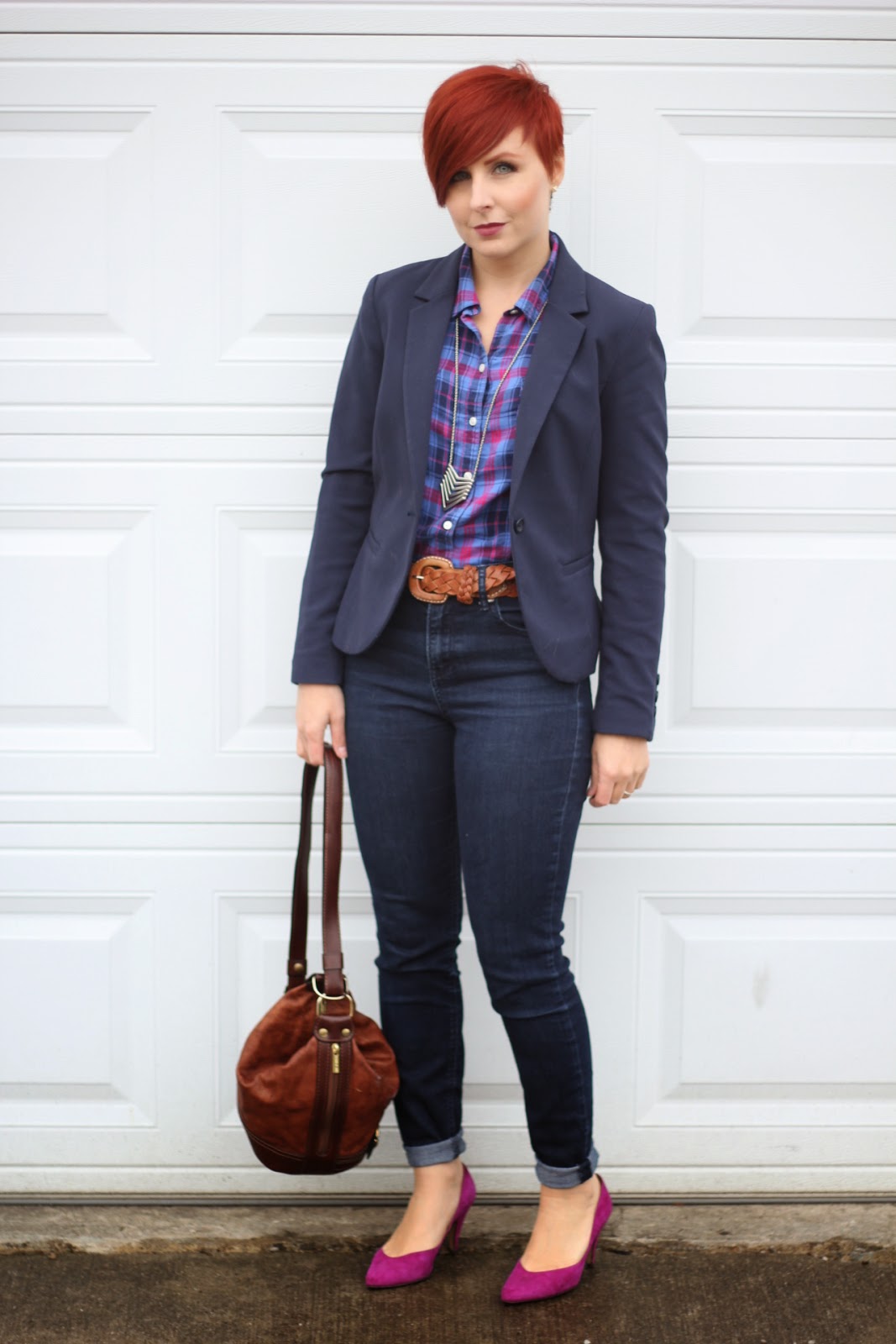 Thrift and Shout: Cute Outfit of the Day: High Waist Jeans