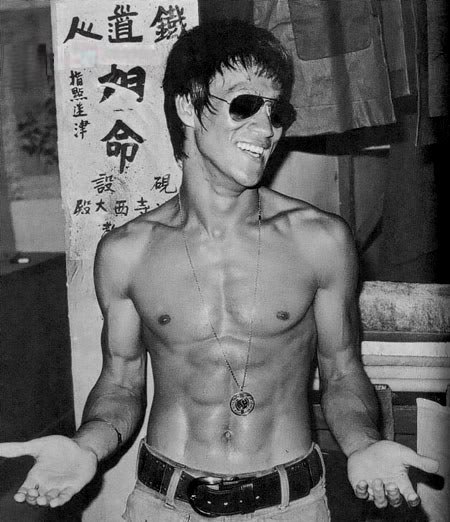 rockhard physique: Aesthetic physique of Bruce lee