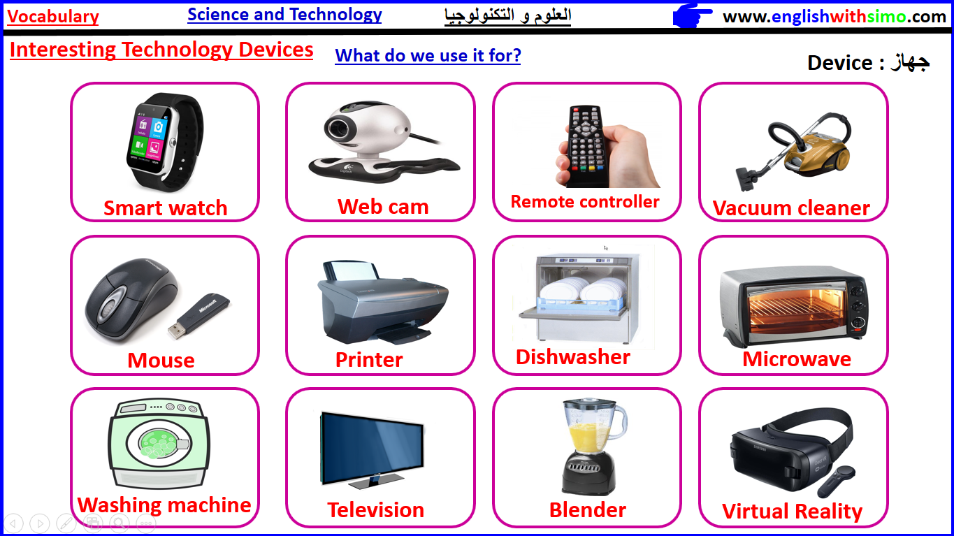 Vocabulary Of Science And Technology معجم العلوم و التكنولوجيا الثانية ...
