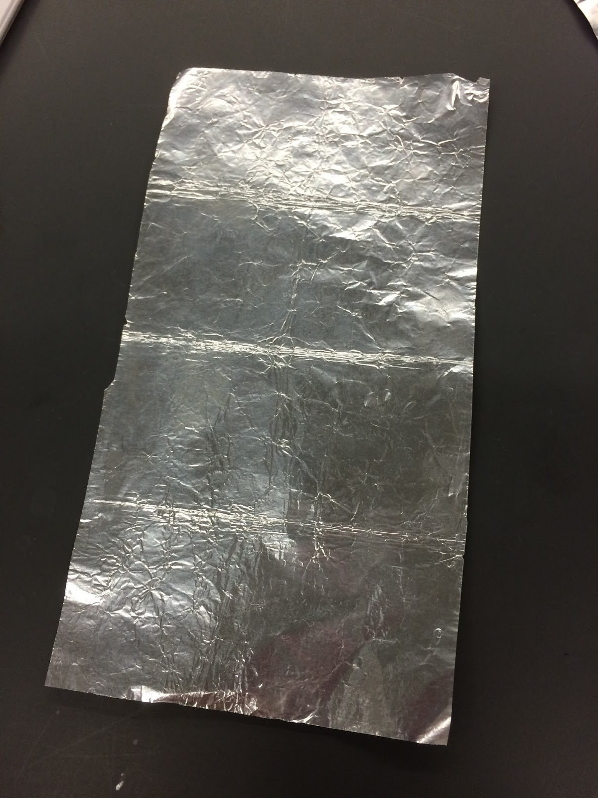 Megan's Chemistry Lab Blog: Lab 1B: Aluminum Foil Lab