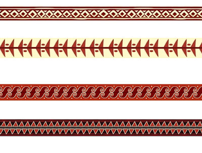 MEDIAN Don Steward mathematics teaching: frieze patterns