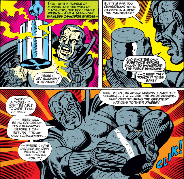 The Peerless Power of Comics!: The Race For Element X!