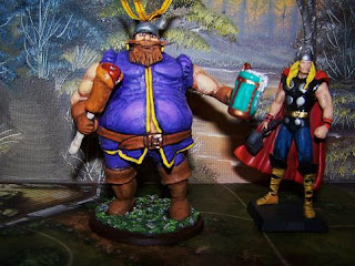 Marvel Customs: The Lion of Asgard - Volstagg the Voluminous
