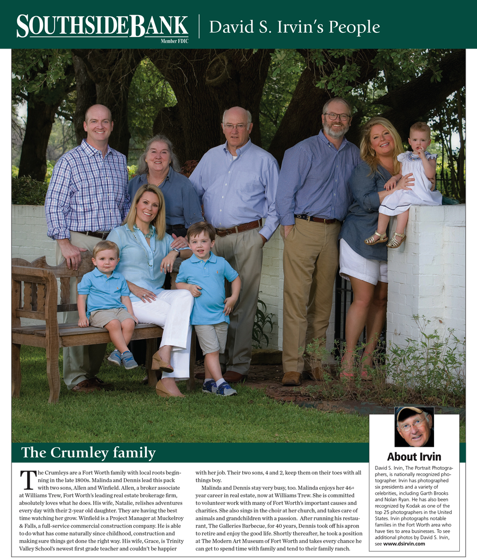 Fort Worth Business Press 2016: The Crumley Family