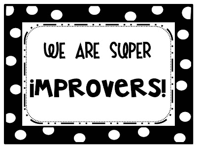 Teacher on the LOOSE!: Super Improvers Wall....and Whole Brain Teaching!