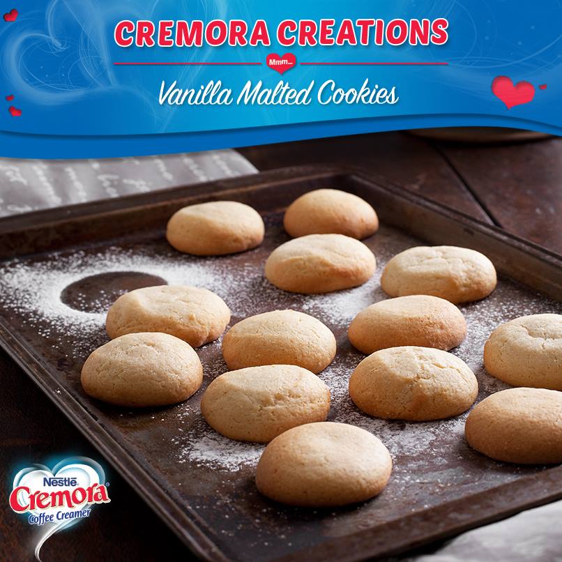 In en om die huis: CREMORA Vanilla Malted Cookies
