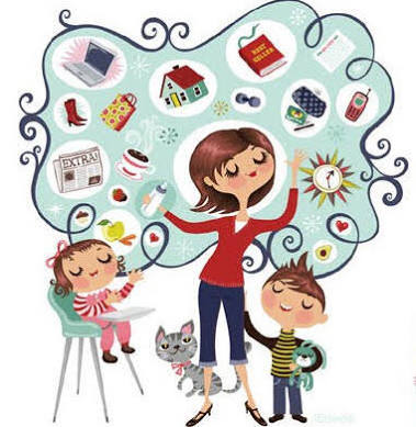 18 Gambar Kartun Emak Emak - e Gambar