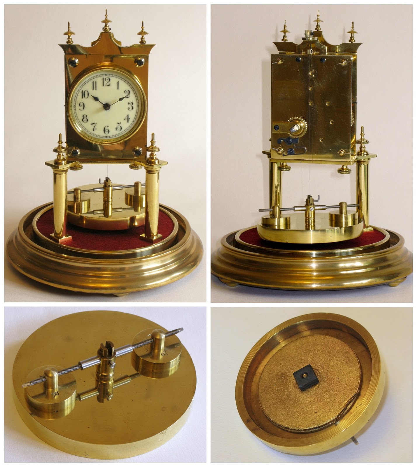 Adrian's Antique Torsion Clocks: Introduction & Jahresuhrenfabrik Circa ...