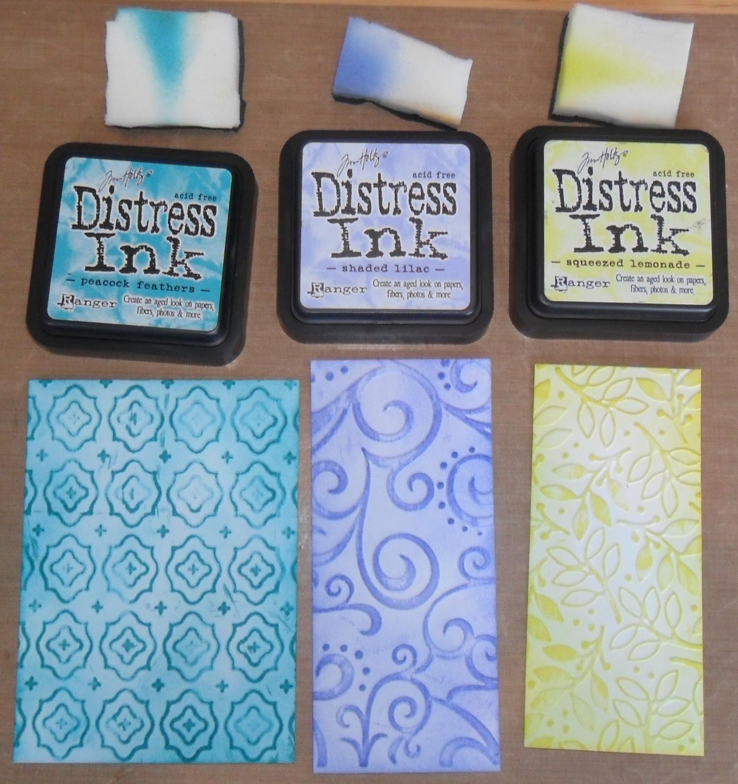 the silverscrapper's craft space: ATC, More Messy Inking and Graffiti