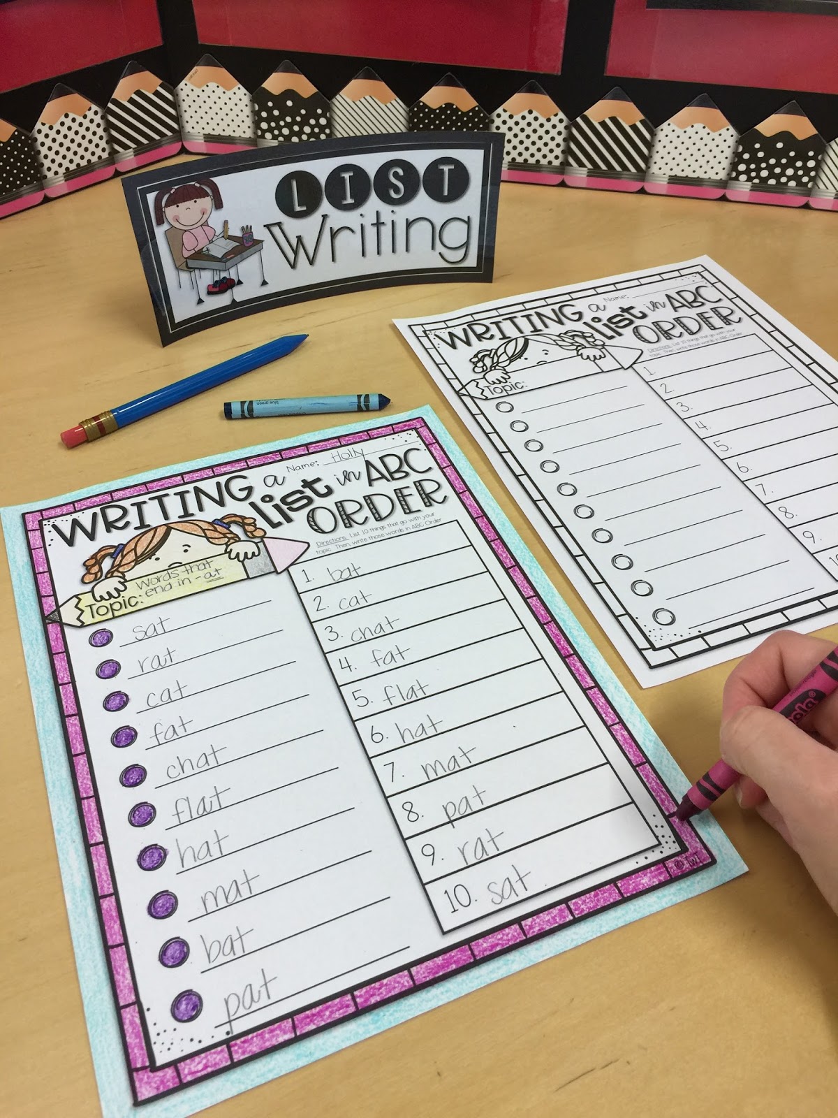 Teaching With Terhune: Writing Center Board with Tons of Activities for ...