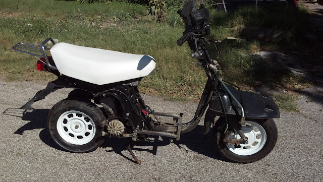 Scooter, Texas: Honda Elite 80