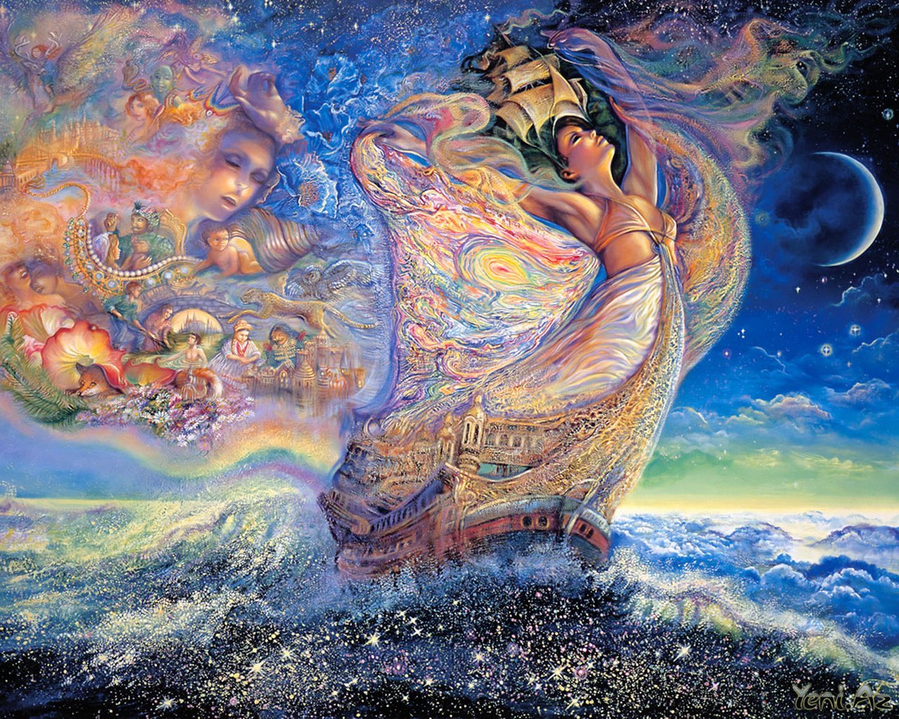 The amazing view of Fantasy Mystic Art. ~ photography in a blog