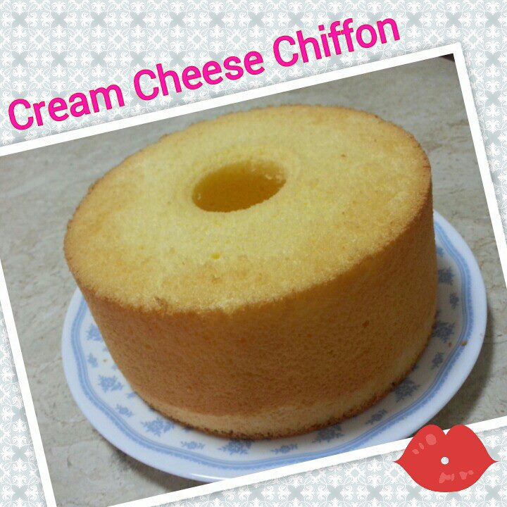 Culinary Kitchenette: Cream Cheese Chiffon by Gwen Chow