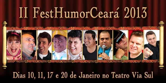 TEATRO PLURAL: 2o. FESTHUMOR - FESTIVAL DE HUMOR DO CEARÁ - PROGRAMAÇÃO ...
