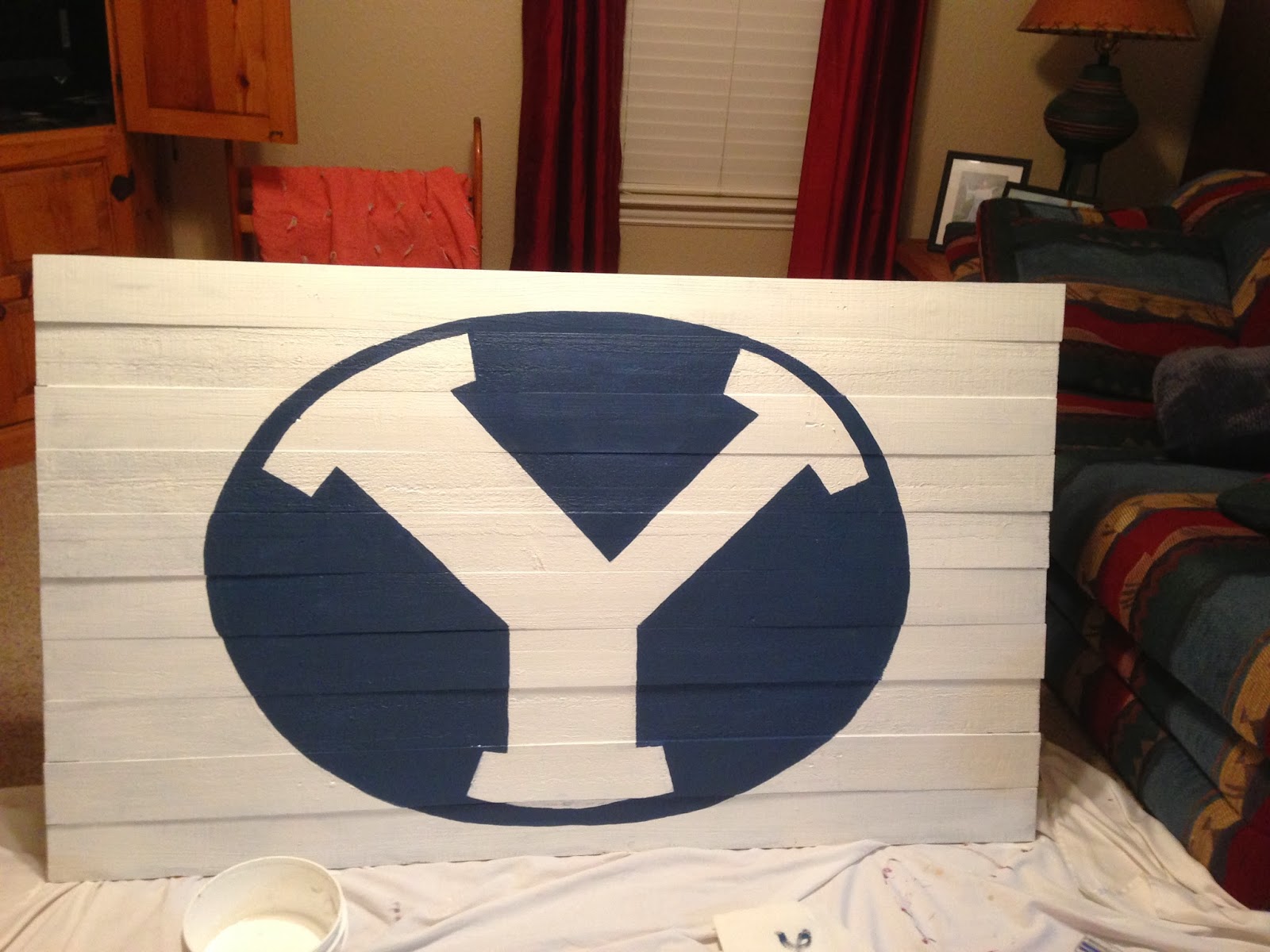 Art By Cherise Larue: {Hand Painted Headboards/Wood Panel Signs}