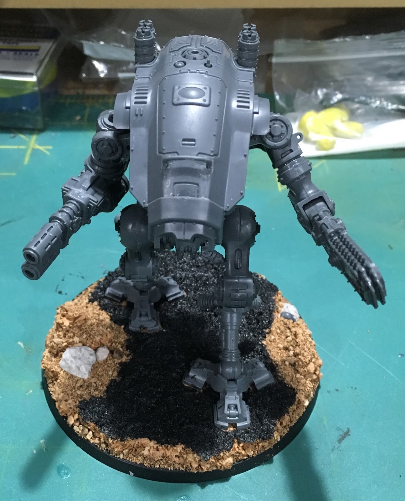 262nd Death Korps of Krieg: HowTo: Custom Bases for Armiger Warglaives