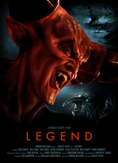 The Geeky Nerfherder: Movie Poster Art: Legend (1985)