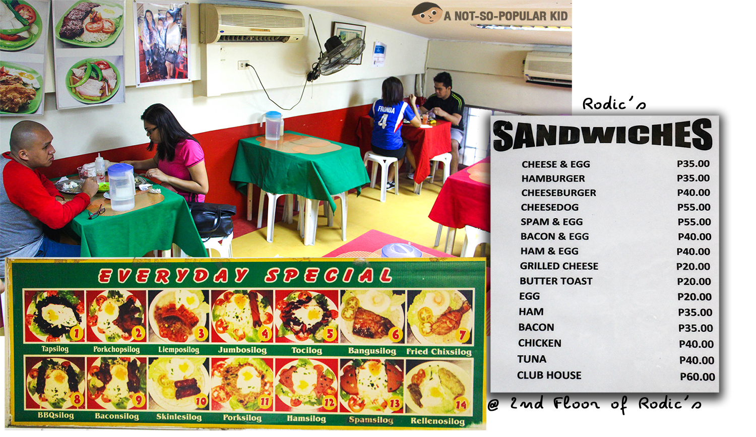 The Famous RODIC'S Beef Tapa in Shopping Center, UP - A Not-So-Popular ...