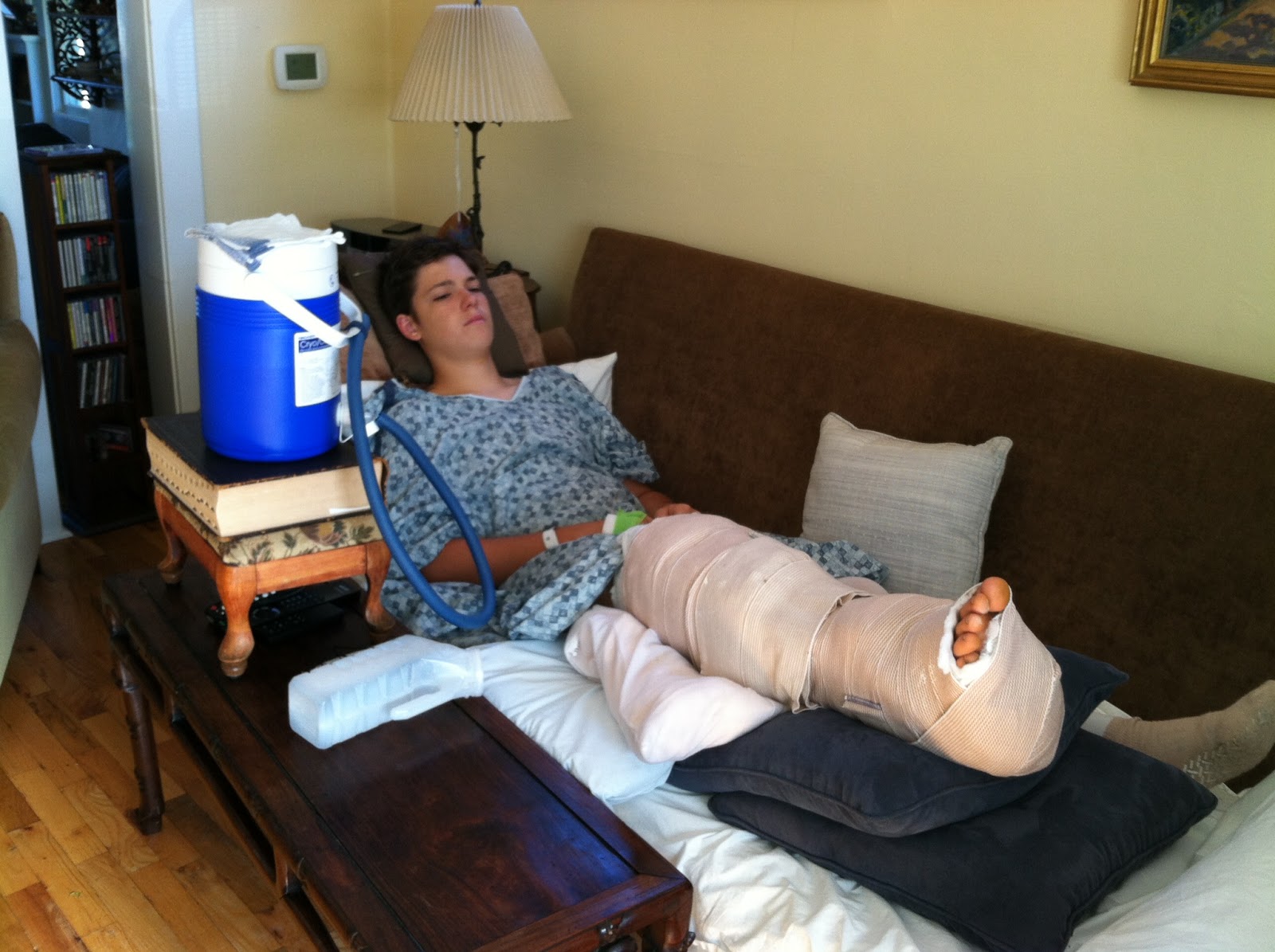 Inventor's Adventures: I broke my leg! Part two