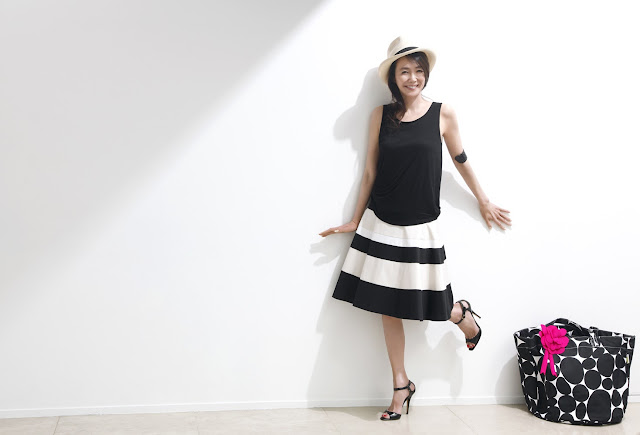 Once a day: Japanese actress Hisako Manda for the health magazine