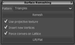 VaryLab - Discrete Surface Optimization: Remeshing