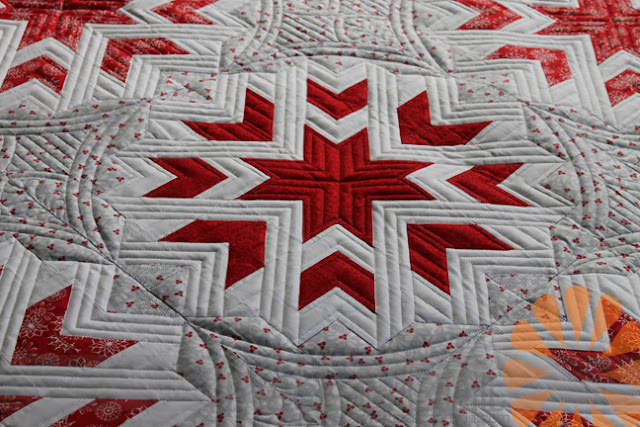First Snow Quilt - Custom Machine Quilting by Natalia Bonner | Piece N ...