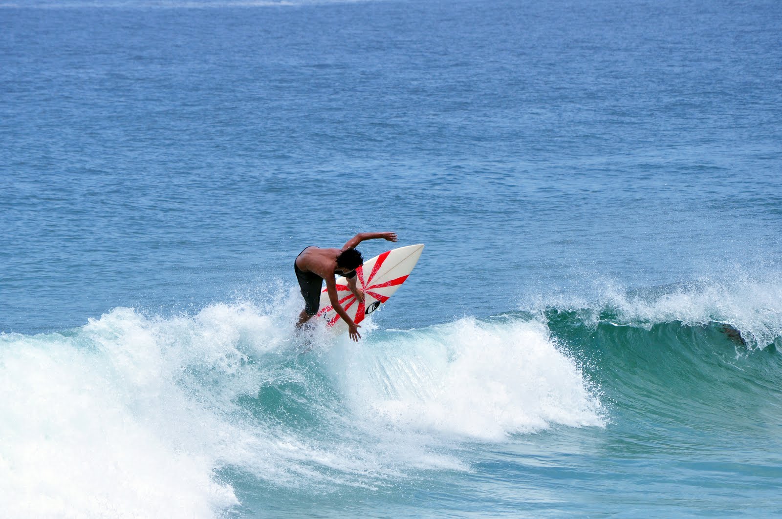 Thiago Ribeiro Fotógrafo: Dia de surf no Arpoador