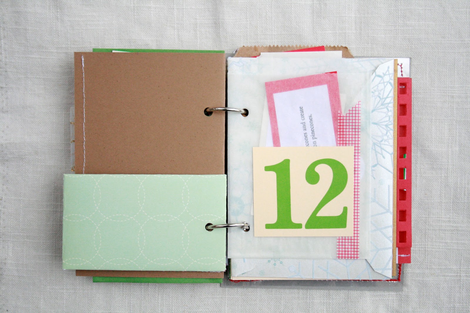 The Creative Place: DIY:: Advent Envelope Mini Book