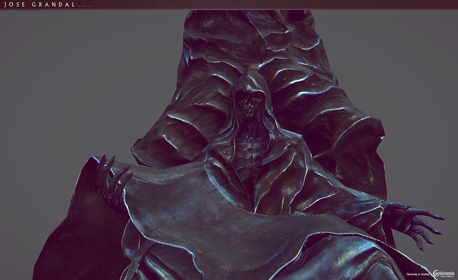Jose Grandal Portfolio: Castlevania: Lords of shadow 2. Death statue
