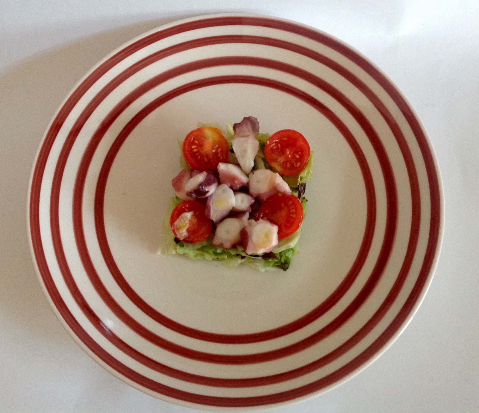 Ensalada de Pulpo - Cocina fácil de Karmen