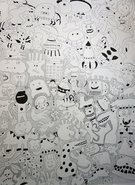 The Doodle Adventure: Doodle that killed the empty wall.