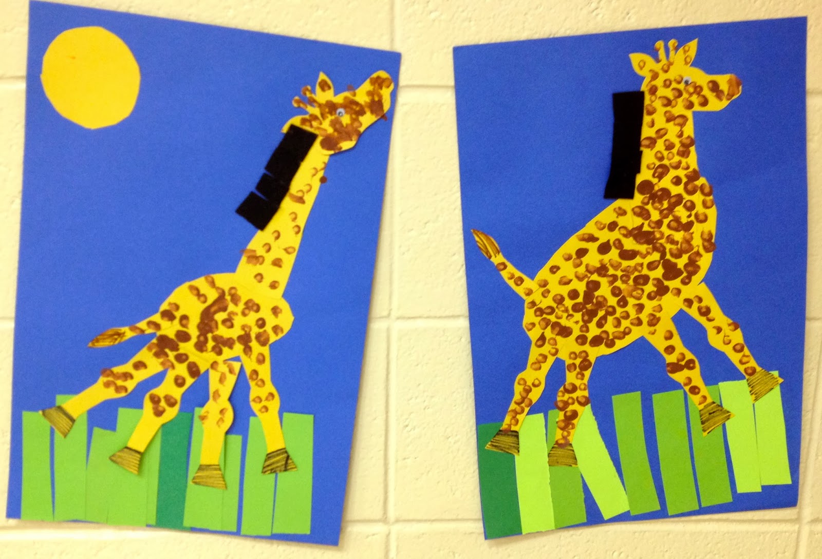 Art with Mr. Giannetto: Kindergarten Giraffes