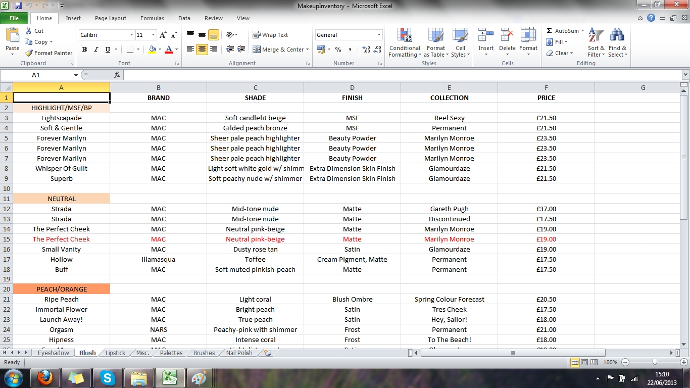 Cosmetic Chronicles How I Keep Track Of My Make up Cosmetic Chronicles How I Keep Track Of My Make up