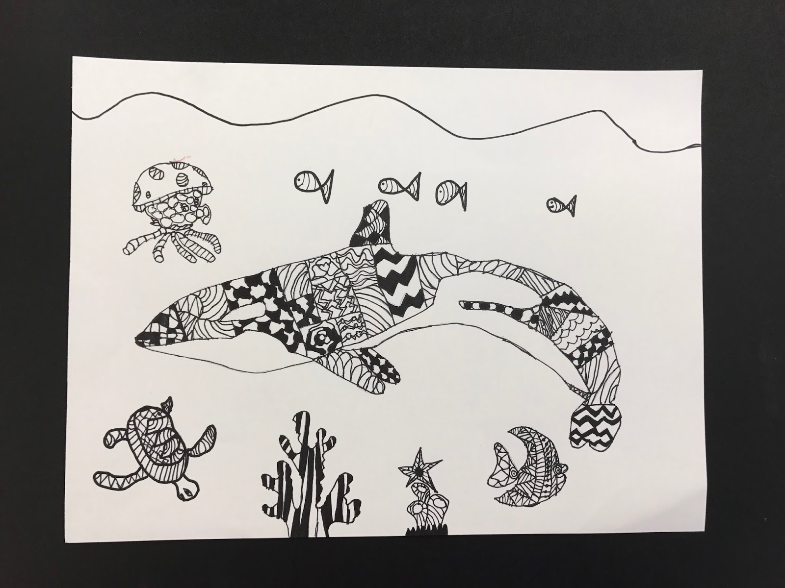 I Heart Art: 8th Grade Zentangle