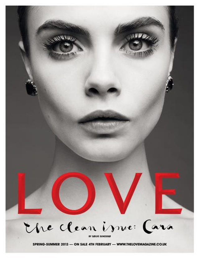 This Love Magazine cover will certainly steal your attention on ...
