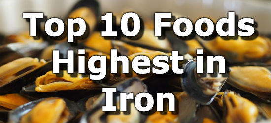 Top 10 Foods Highest in Iron - Healthy Habbits
