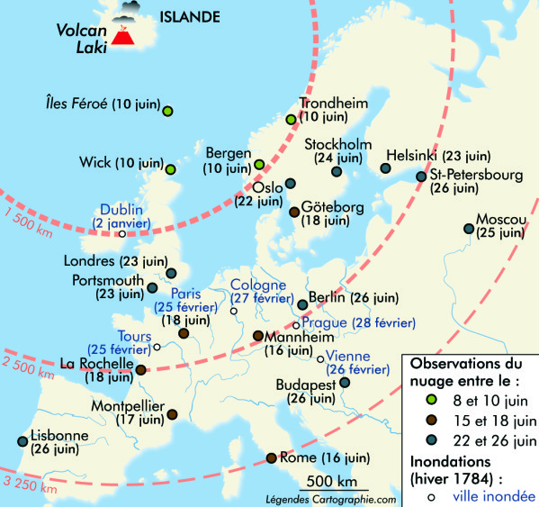 Volcano News: The eruption of Laki (1783)