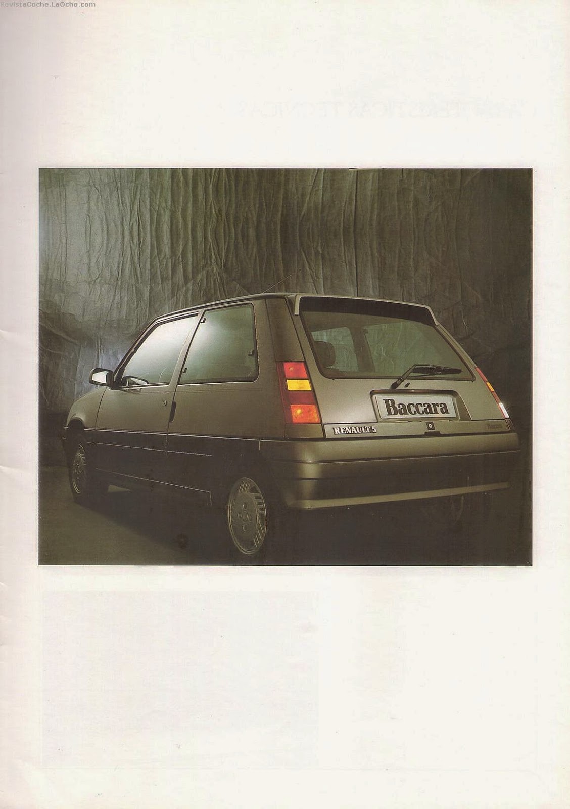 Revista Coche: Catálogos de época: coches Renault de 1990