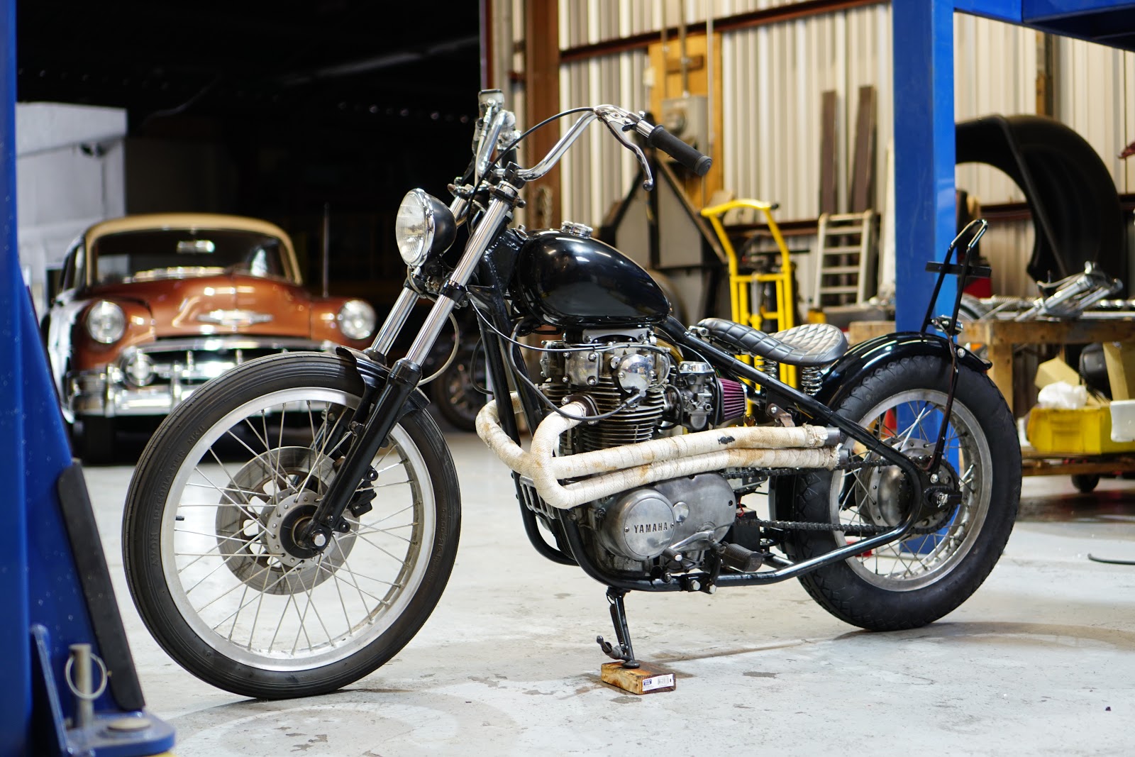 South Bay Street Machines: 1980 Yamaha XS650 Hardtail Rigid